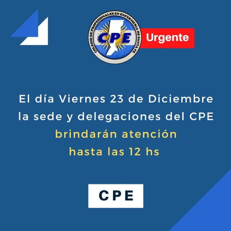 Delegación Santa Fe – Colegio de Profesionales en Enfermería de Santa Fe