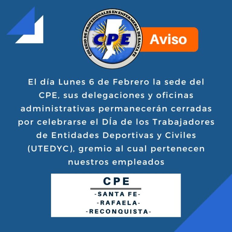 Delegación Santa Fe – Colegio de Profesionales en Enfermería de Santa Fe